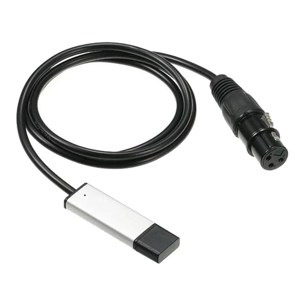 USB to DMX DMX512 Interface Adapter Cable Stage Light Controller Cable